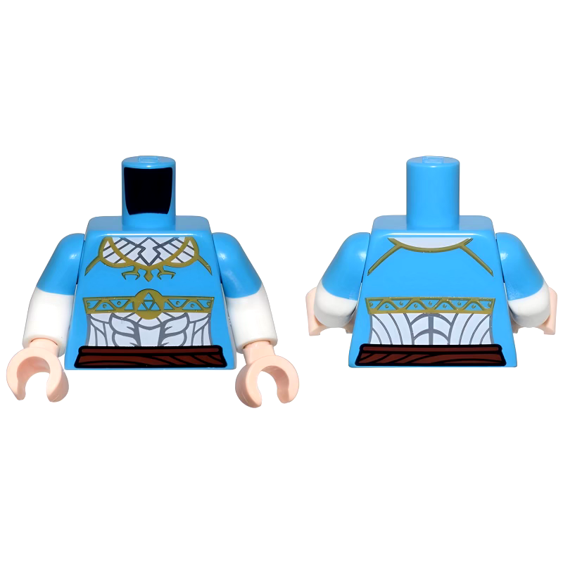 NEW LEGO® Princess Zelda Minifigure Torso / Legend of Zelda Deku Tree ...