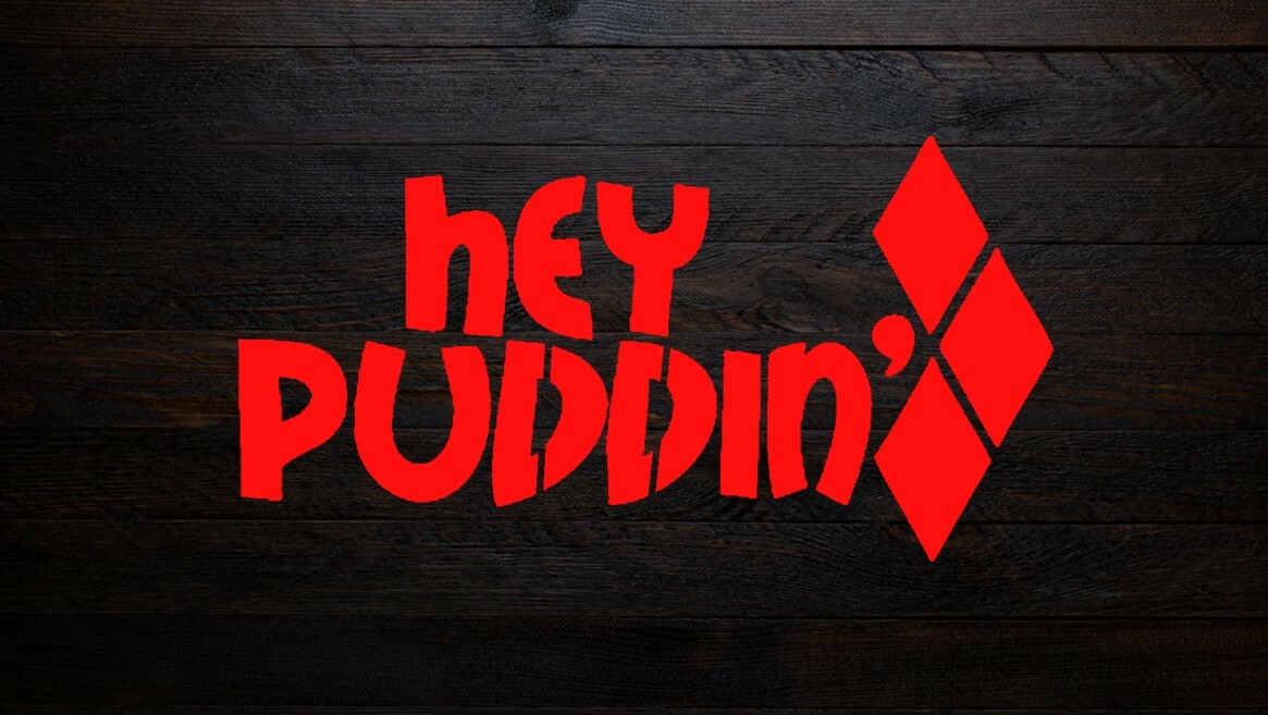 DIY Art Project Paint Reusable Stencil Silhouette - Harley Quinn Hey ...