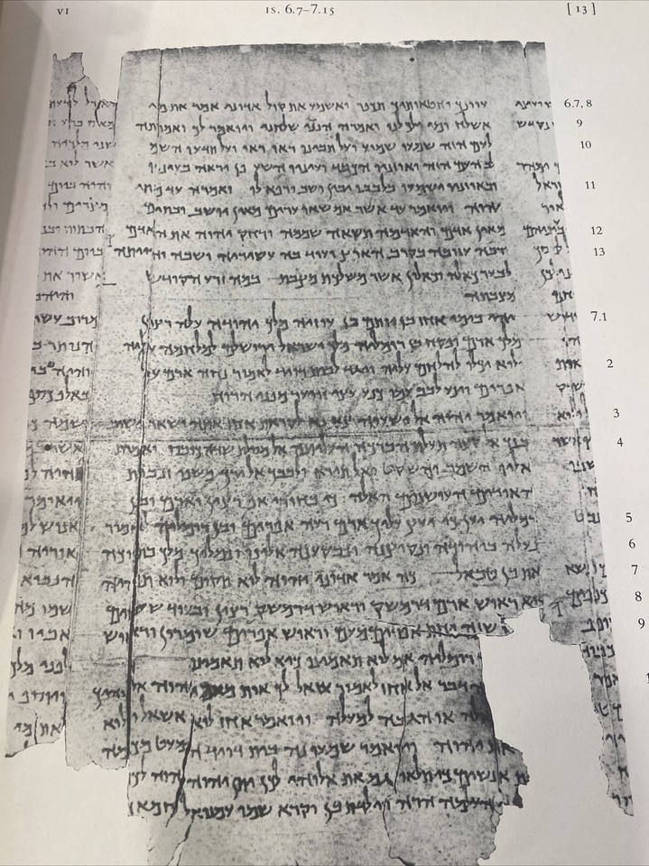 Scrolls from Qumran Cave I: The Great Isaiah Scroll, The Order Of The ...