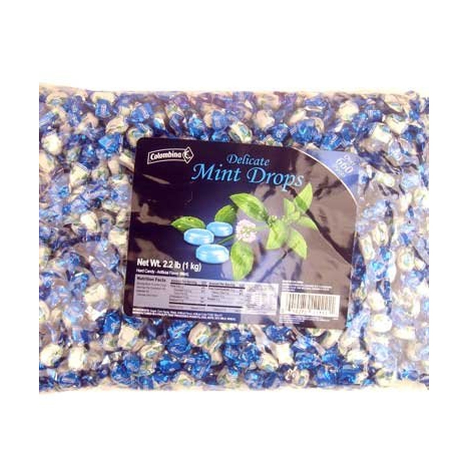 Colombina Delicate MINT Drops Hard Candy 2.2 LB Bag Ships Over 660 Mints for sale online | eBay