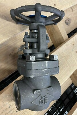 OMB 810 Gate Valve 2" Class 800 Threaded NPT A105N Forged Steel Trim #8 ...