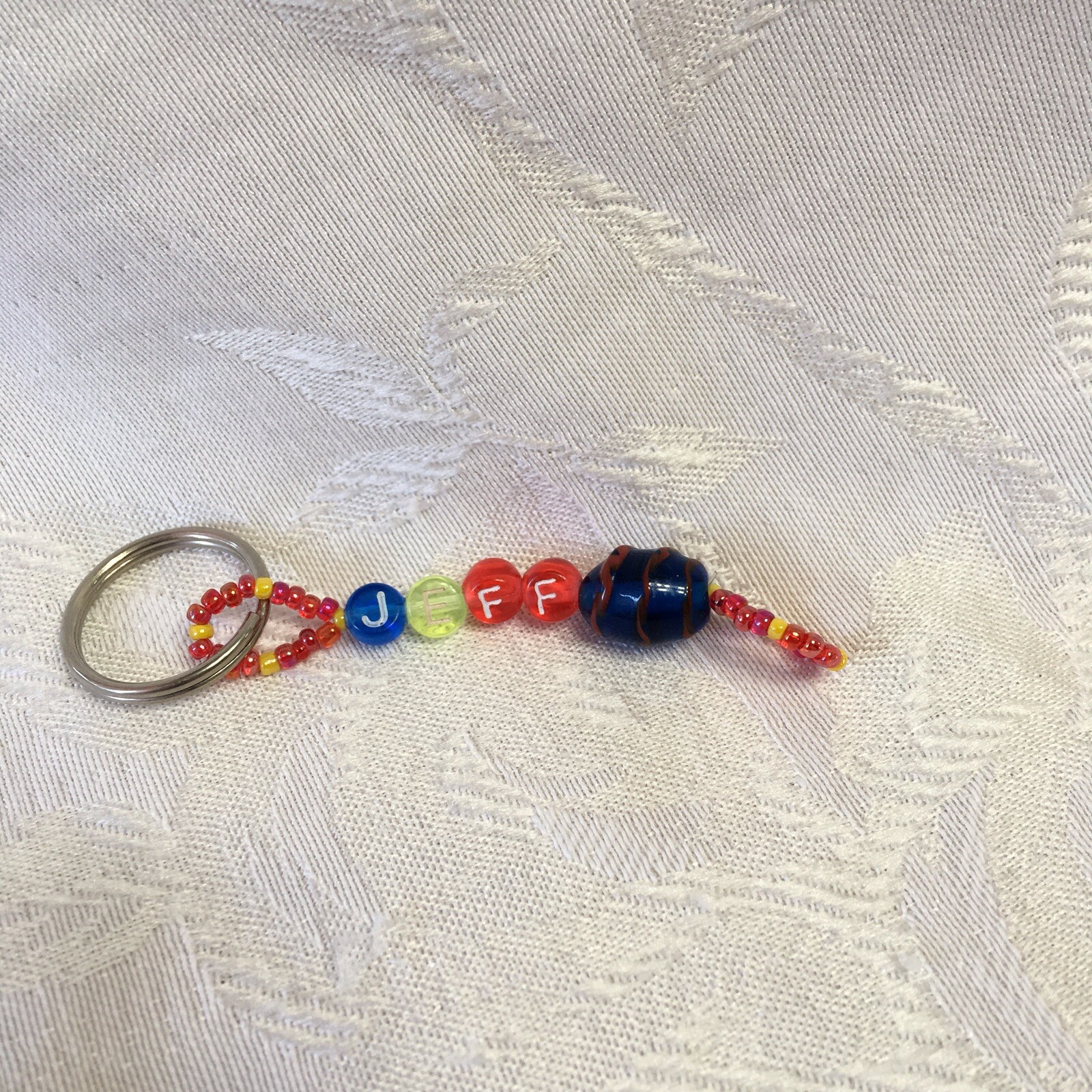 JEFF personalized keychain-NEW | eBay