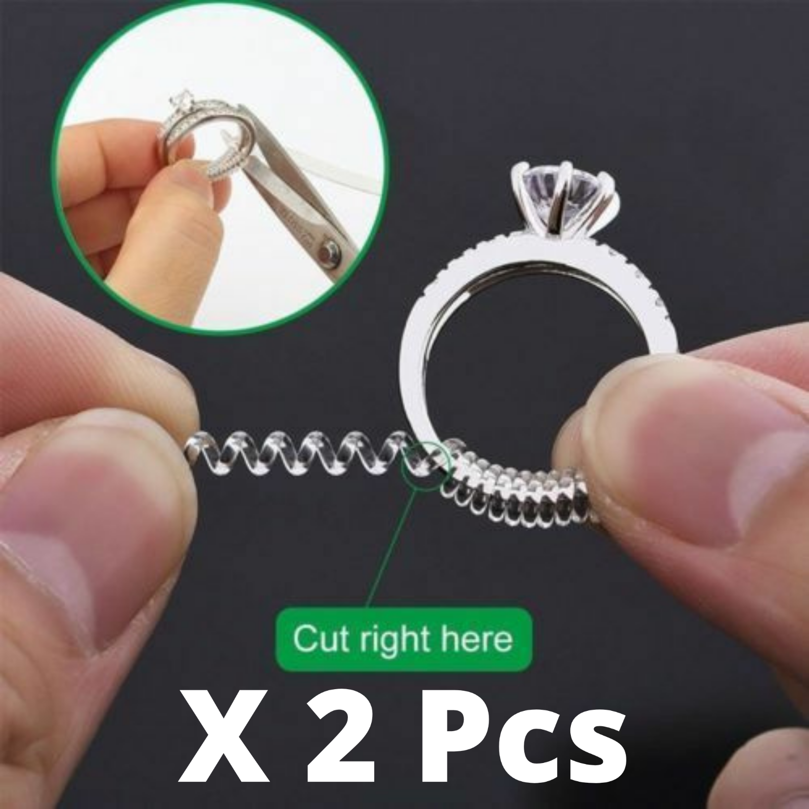 UK Ring Finger Sizer Measure Gauge All British Sizes- Ring Size Reducer ...