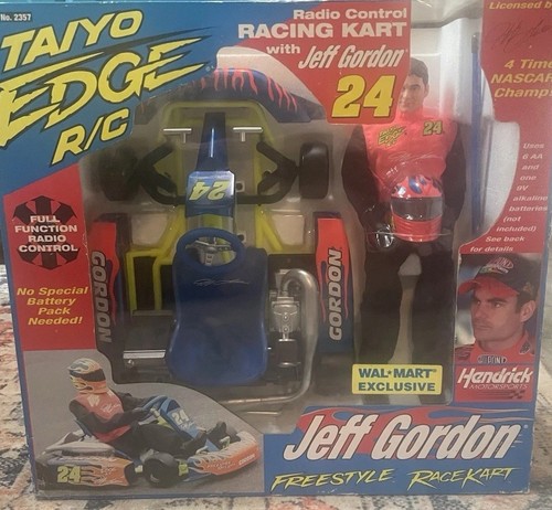 Radio Controlled Taiyo Edge R/C 2357 Jeff Gordon Free Style Race Kart ...