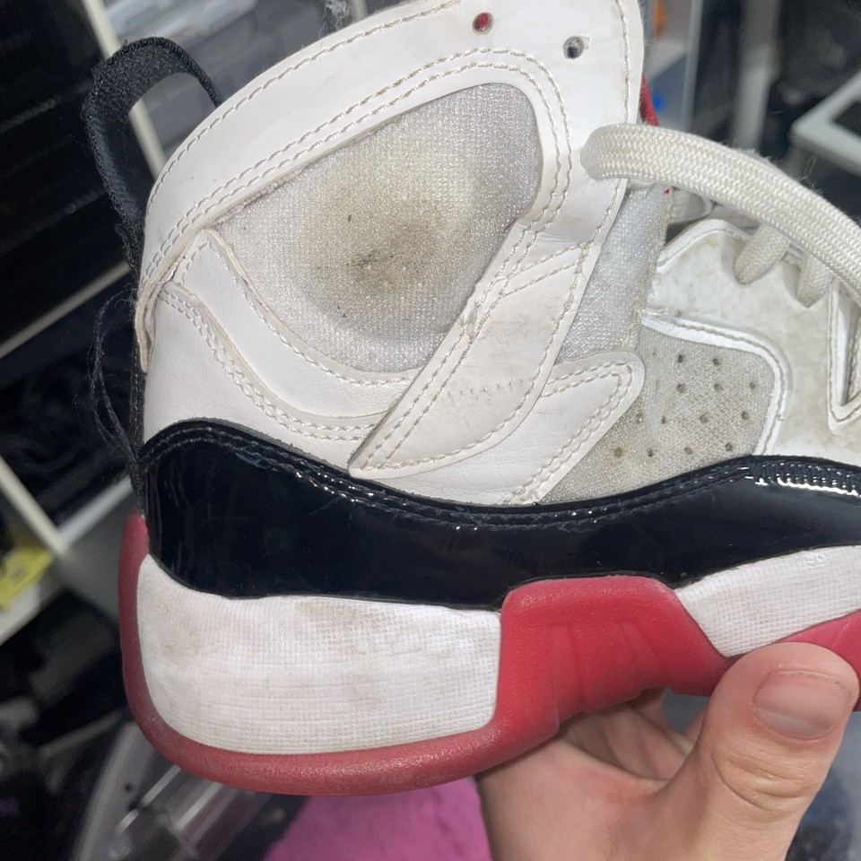 Nike Air Jordan Jumpman Two Trey "Bred" White Black Red DO1925-106 Men ...