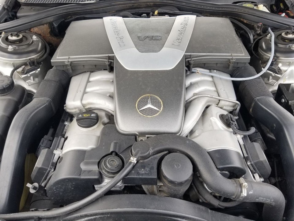 6.0L V12 Engine 215 Type 2001 MERCEDES BENZ CL600 75K MILES | eBay