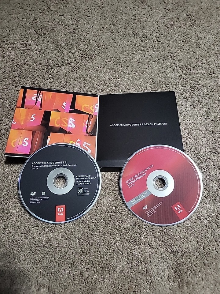 Adobe Creative Suite 5.5 Design Premium CS5.5 for Mac Education Edition ...