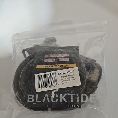 BLACK TIDE CONCEPTS 2" Tegris Tactical Battle Belt Medium Multicam | eBay