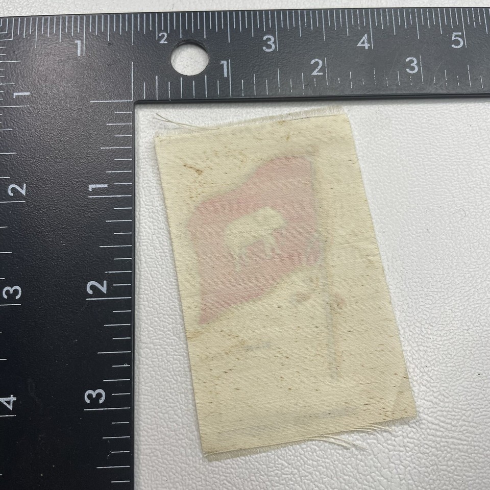 Vtg c 1910s SIAM FLAG Silk Sovereign Cigarette Tobacco Country ...