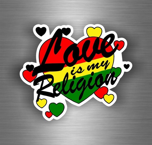 Rasta Motorcycle Car Rasta Reggae One Love Jamaica Sticker Sticker ...