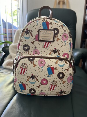 Loungefly Disney Chip N' Dale Donut Snatchers Sweet Treats Backpack NEW ...