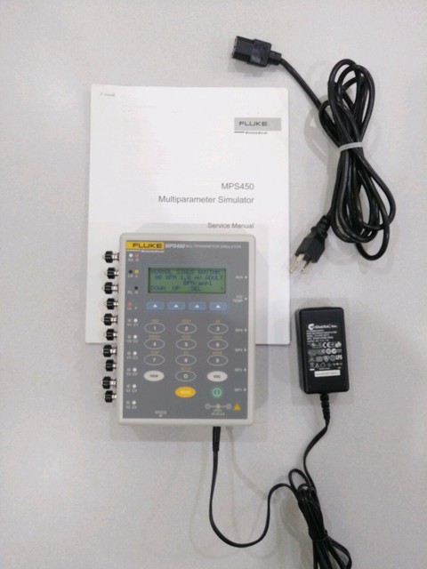 Fluke Biomedical MPS450 MPS 450 Multiparameter ECG Simulator CALIBRATED ...