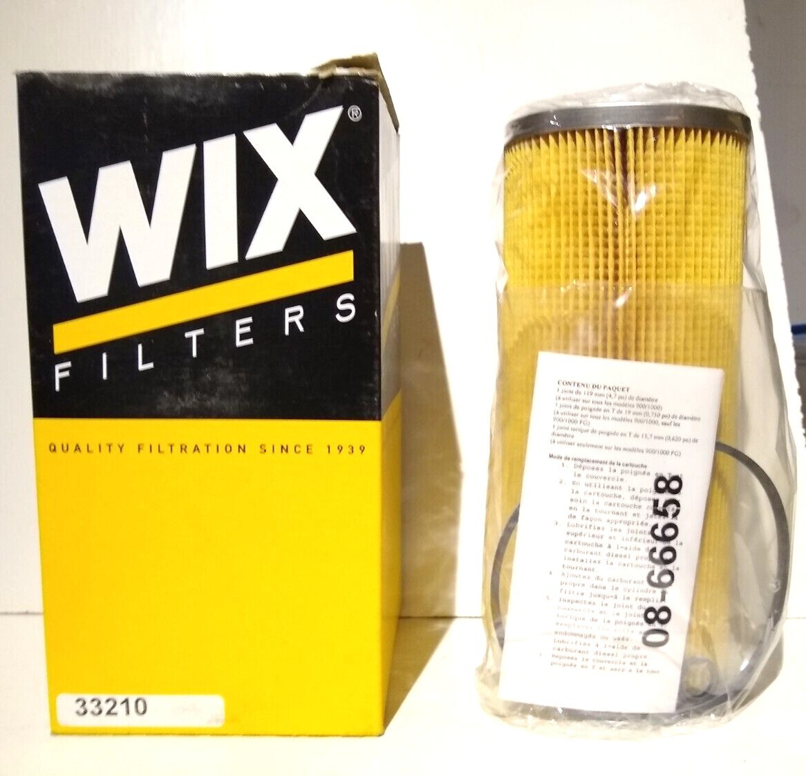 WIX 33210 - Fuel filter cross reference