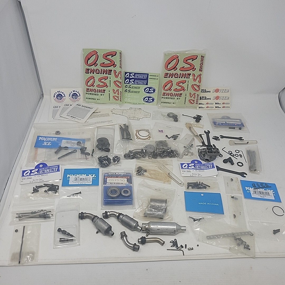 O.S. And Magnum Rc Engine Huge Mixed Parts Lot New And Used | eBay