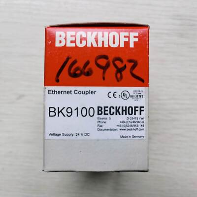 1PC New BECKHOFF ВК9100 PLC In Box Expedited Shipping ВК 9100 | eBay