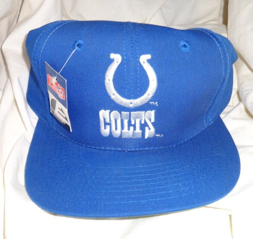 Indianapolis Colts Vintage 90s Snapback Football Baseball Cap Eastport ...