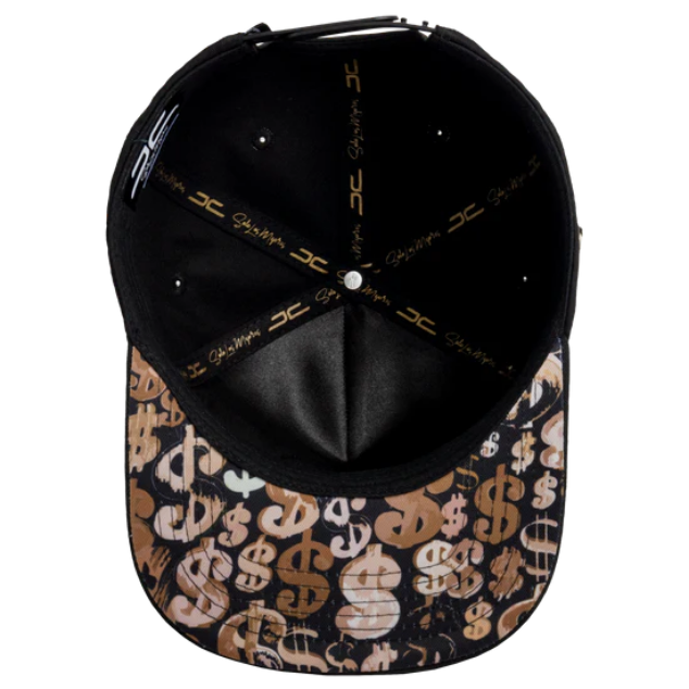 JC HATS MONOPOLY MAN JUMP BLACK 1591 BLKGOLD | eBay