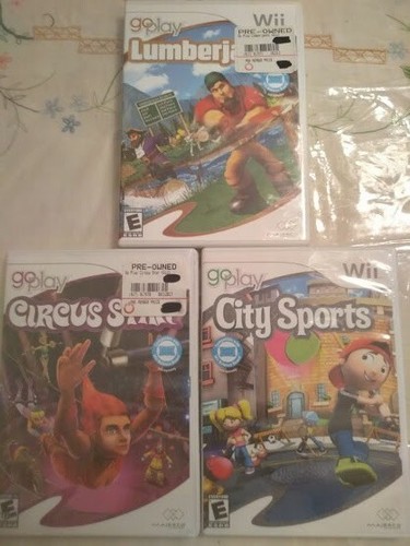 Go Play Lumberjacks and 2 more games Tested works 96427015840| eBay
