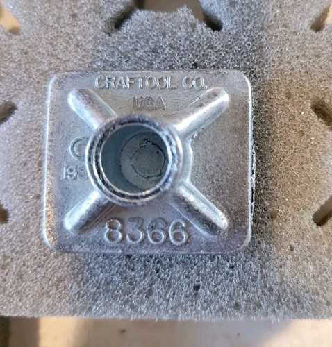 Vintage 3D 1" Craftool Co USA Leather Stamp, Jumping Deer, 8366 | eBay