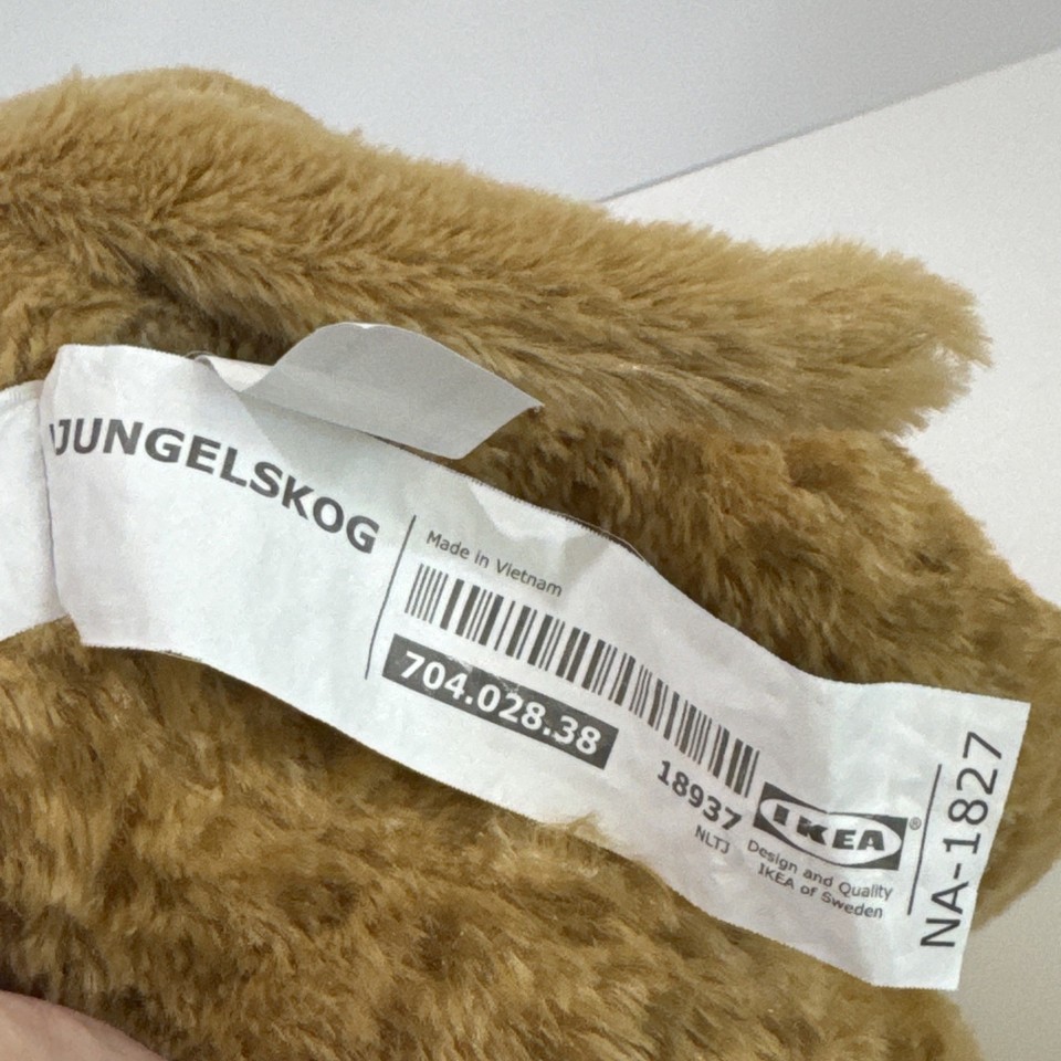 Ikea Plush Djungelskog Baby Cheetah Lion Leopard Cub Toy Stuffed Animal ...