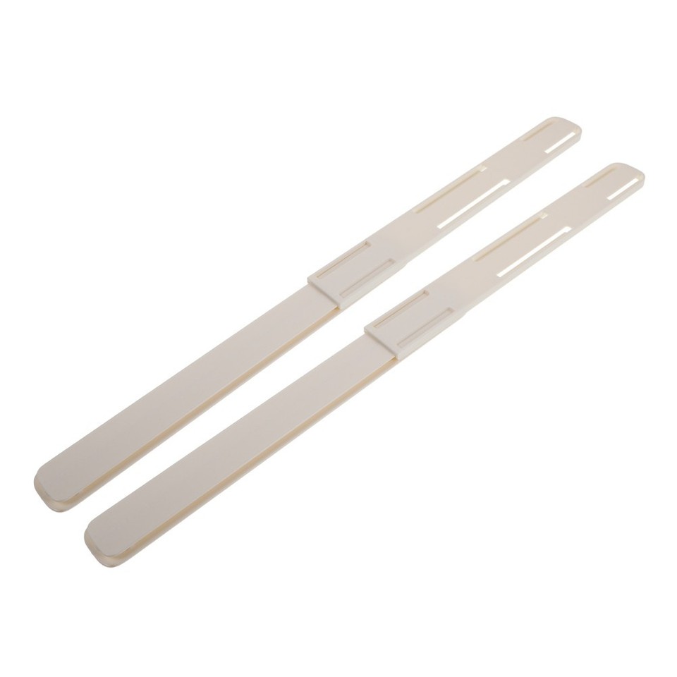 3 Sets Sliding Rails Adhesive Drawer Slides Stick on Bottom Mounted ...