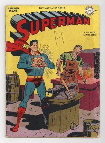 Superman #48 VG- 3.5 1947 | eBay Australia