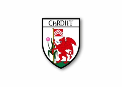 Sticker county shield car vinyl souvenir decal flag caravan crest ...