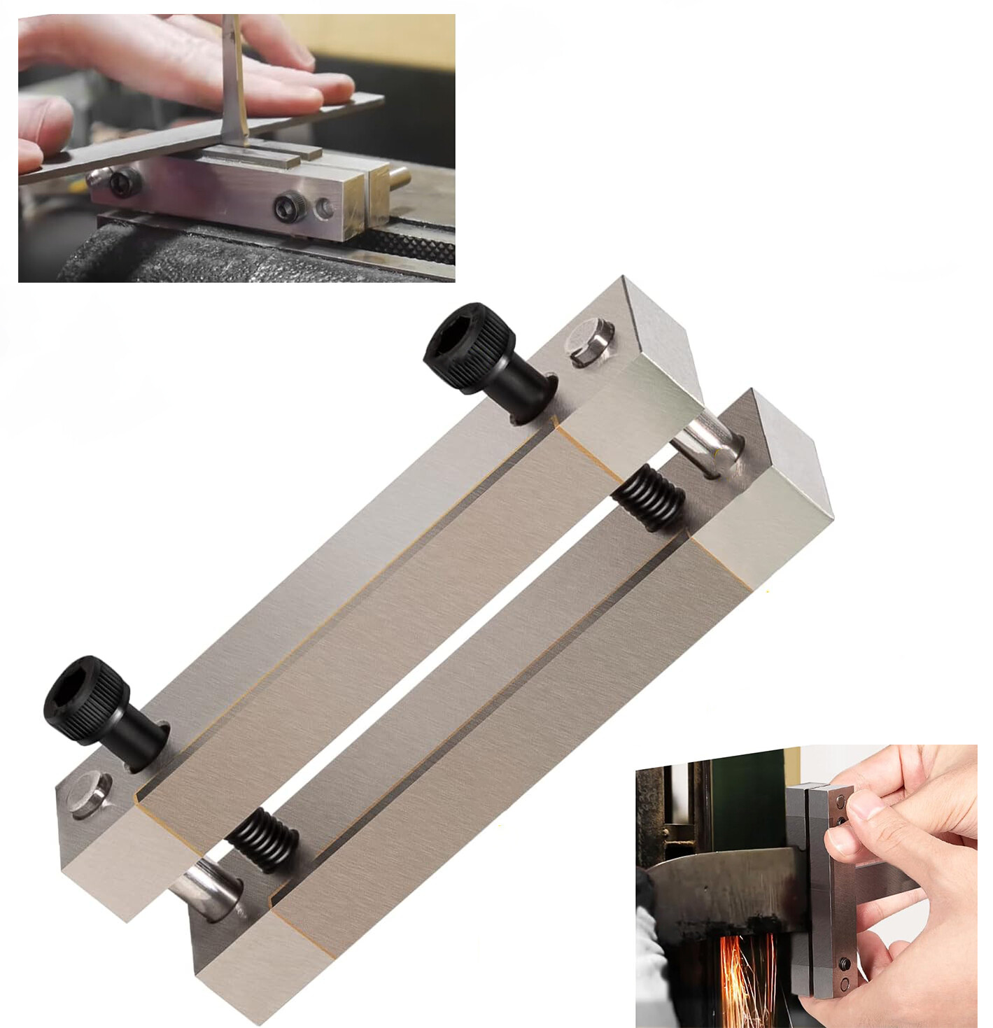 Hardened File Guide with Carbide Surface For 2Inch Knife Making Knife ...