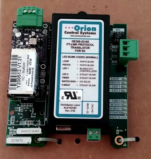 WattMaster Orion OE368-23-N2. PT-Link 2 Protocol Translator. NEW. for ...