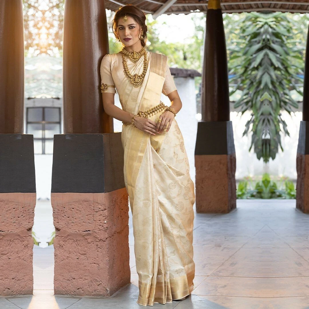 Gold Indian Wedding Sari