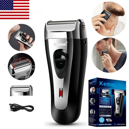 Men's USB Electric Shaver Trimmer Razor Hair Beard Shaving Machine ...