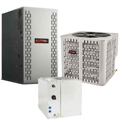 2 Ton 15 SEER2 60,000 BTU 96% Trane Gas & AC Split System, Dedicated ...