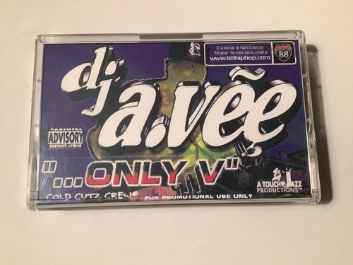DJ A Vee - Only V cassette rare mixtape cold cutz crew avee brooklyn 88 ...