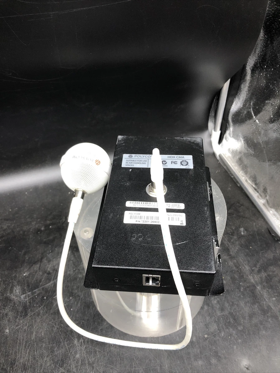 Polycom Hdx Ceiling Microphone Array White | Shelly Lighting