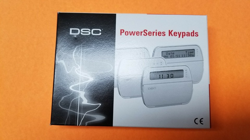 DSC PK5500 PowerSeries 64-Zone LCD Full-Message ADT Private Labeled ...