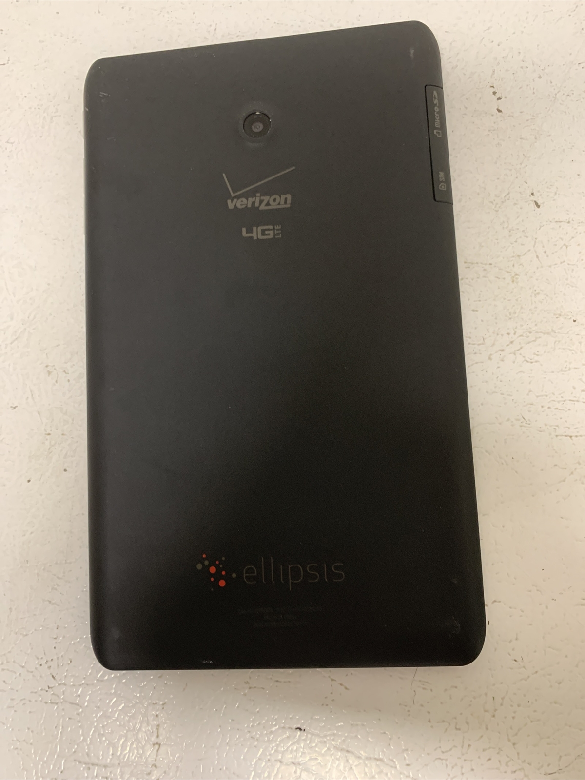 Ellipsis 8 QTAQZ3 Black 16GB Wi-Fi + 4G Verizon 8-inch Android Tablet ...