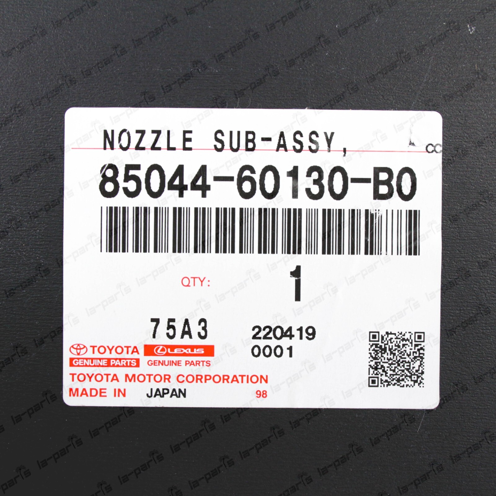 New Genuine Lexus 08-13 LX570 Silver Passenger side Headlamp Washer ...