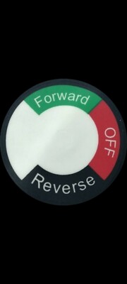 Electric Quad Forward Reverse Sticker 800w 1000w Decals | eBay