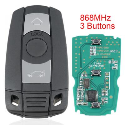 868MHz Remote Car Keyless Entry Key Fob fit for BMW CAS3 X5 X6 Z4 1/3/5 ...