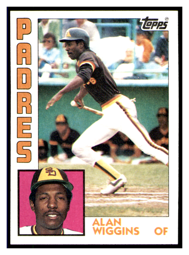 1984 Topps Alan Wiggins #693 San Diego Padres | eBay