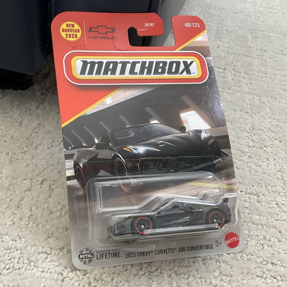 Matchbox 2023 Chevy Corvette Z06 Convertible 1:64 Diecast Car #40 NEW ...