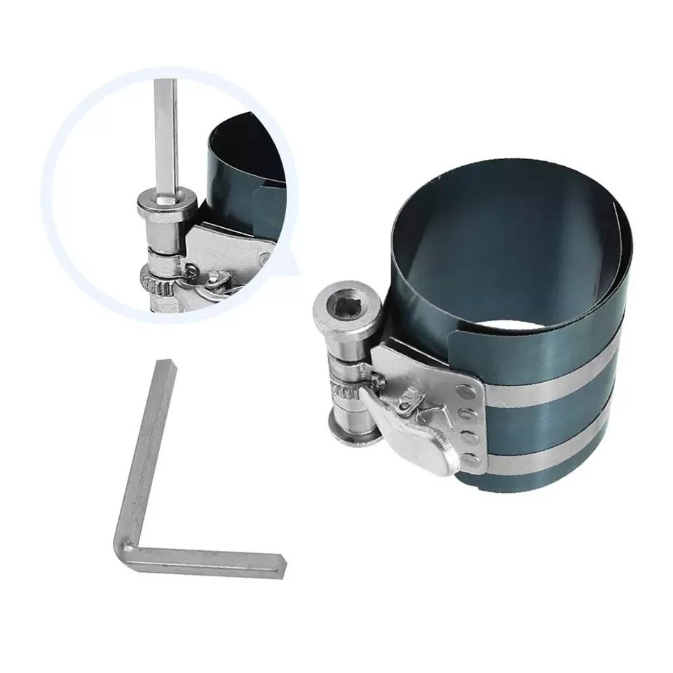 Piston Ring Compressor Install Plier Remover Expander Wrench Tool 2-1/8 ...