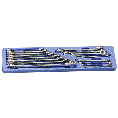 Genius Tools 17 Piece SAE Combination Wrench Set (Mirror Finish) - TS ...