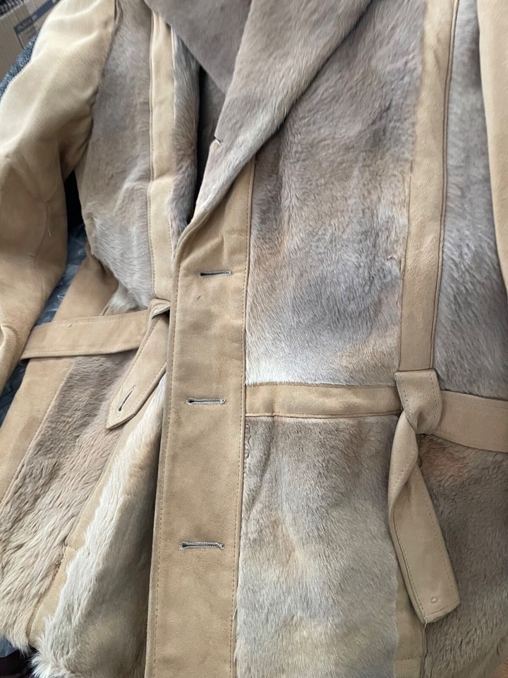 Men's Vintage Leather Jacket Coat (never worn) 1985 | eBay