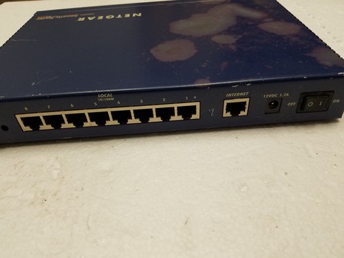 NETGEAR Cable or DSL Security Router with 8 Port Switch Model R0318 | eBay