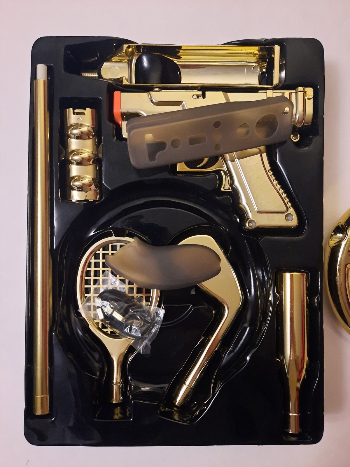 Nintendo Wii DreamGear Gold Edition 15 in 1 Player's Kit Plus Accessory ...