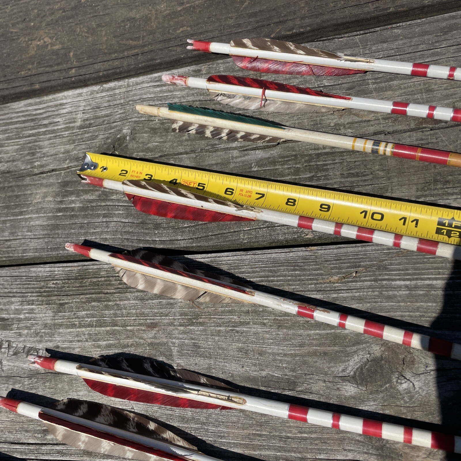 Vintage Wooden Hunting Arrows, Broadpoint, Broad Point, Wood, Arrow, 16 ...