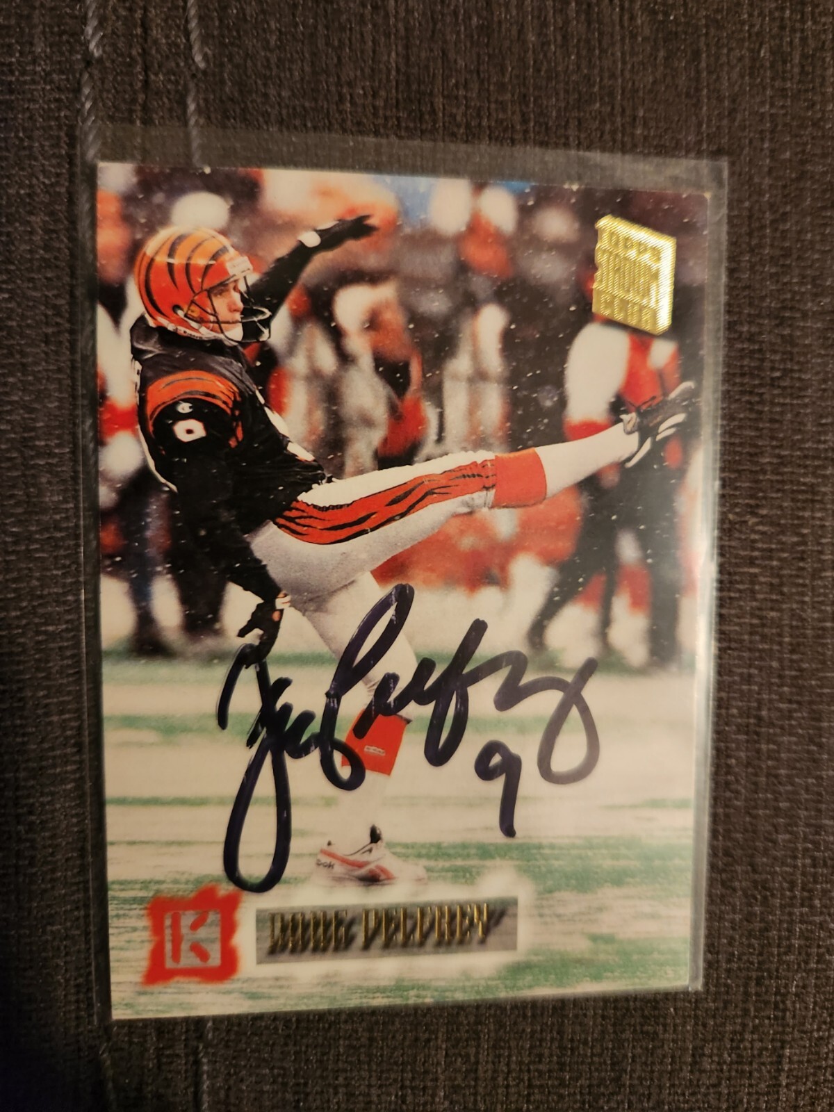 Doug Pelfrey Signed Autograph 1994 Topps Stadium Club Cincinnati ...
