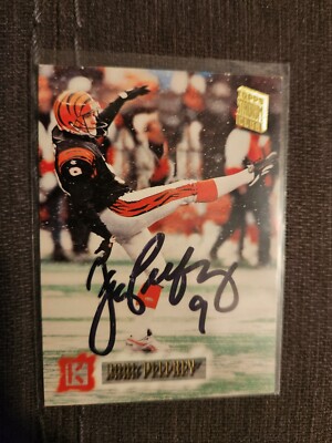 Doug Pelfrey Signed Autograph 1994 Topps Stadium Club Cincinnati ...