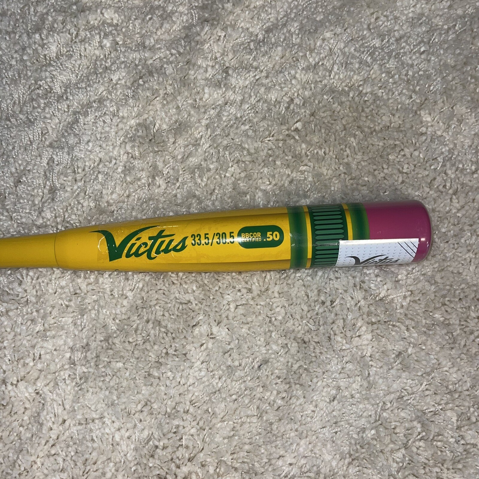 LIMITED EDITION Victus Metal Pencil Hybrid BBCOR Baseball Bat 33.5in -3 ...